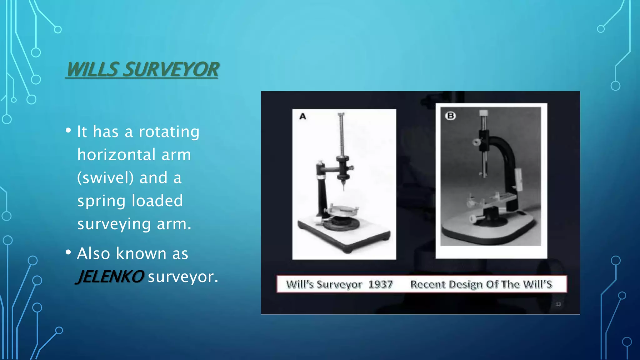 Surveying in Removable Prosthodontics | PPTX
