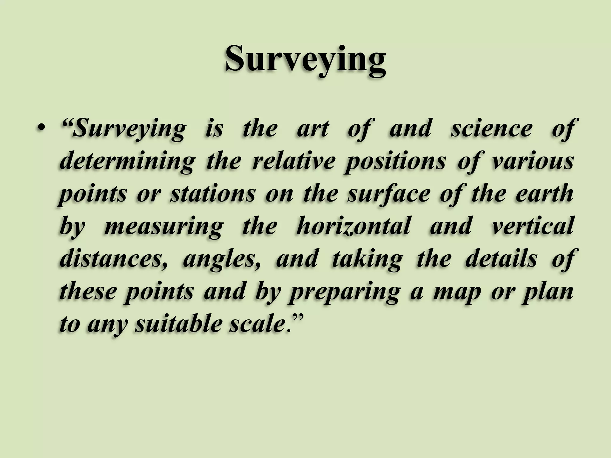 Surveying | PPTX