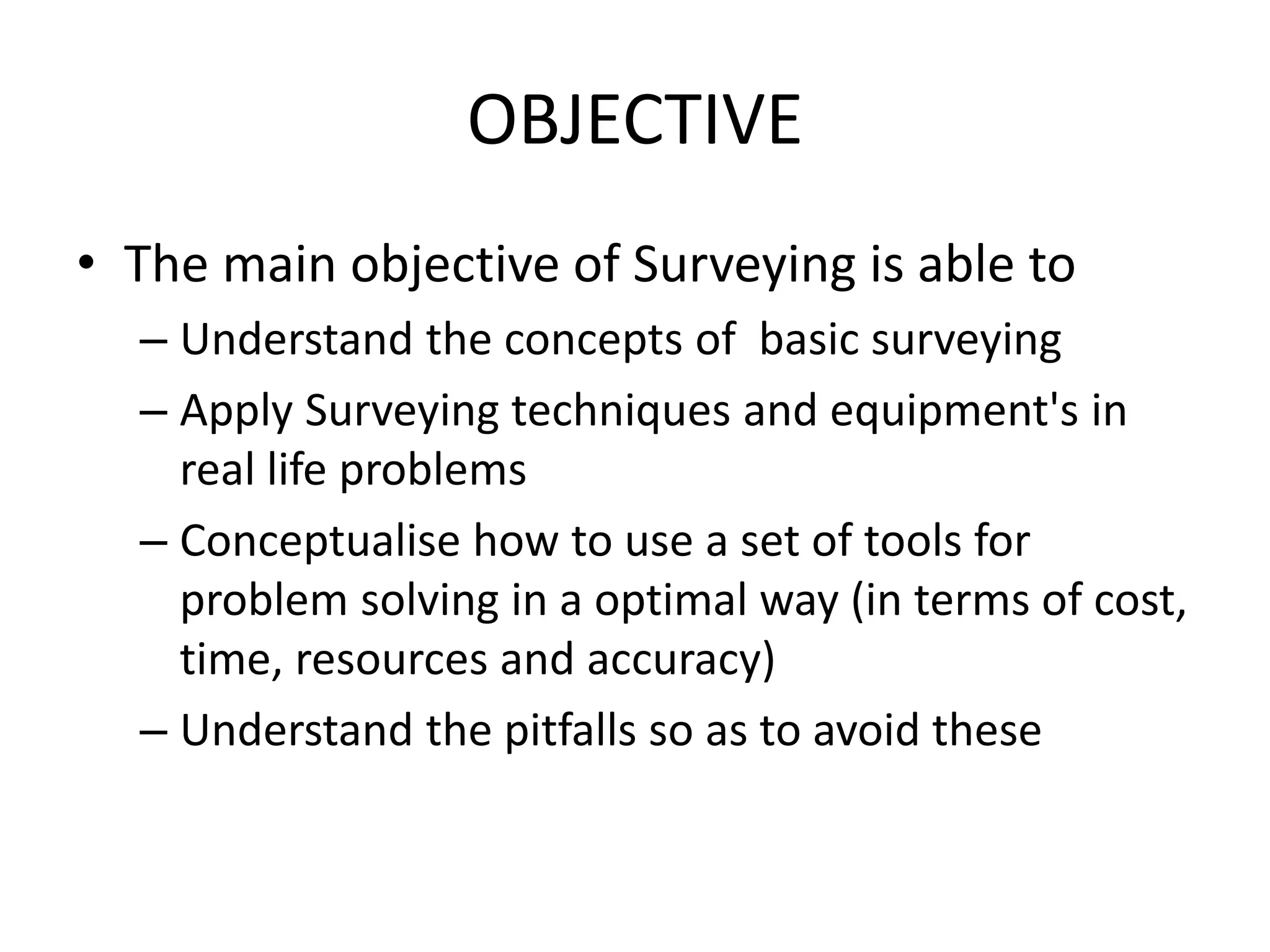 Introduction to Surveying - Chain,Compass,Theodolite,Total station,GPS | PPT