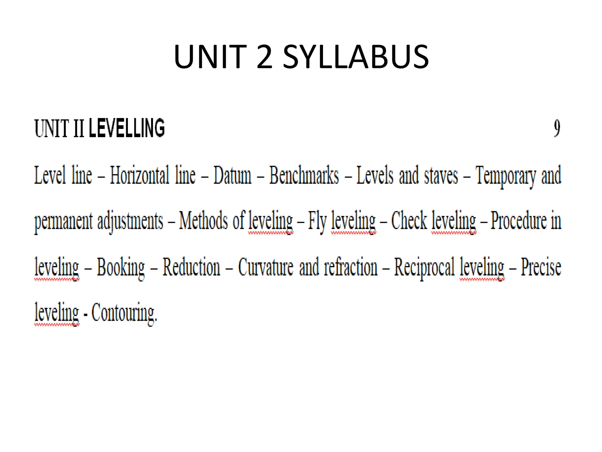 Levelling - Rise and fall - Height of instrument method | PPTX
