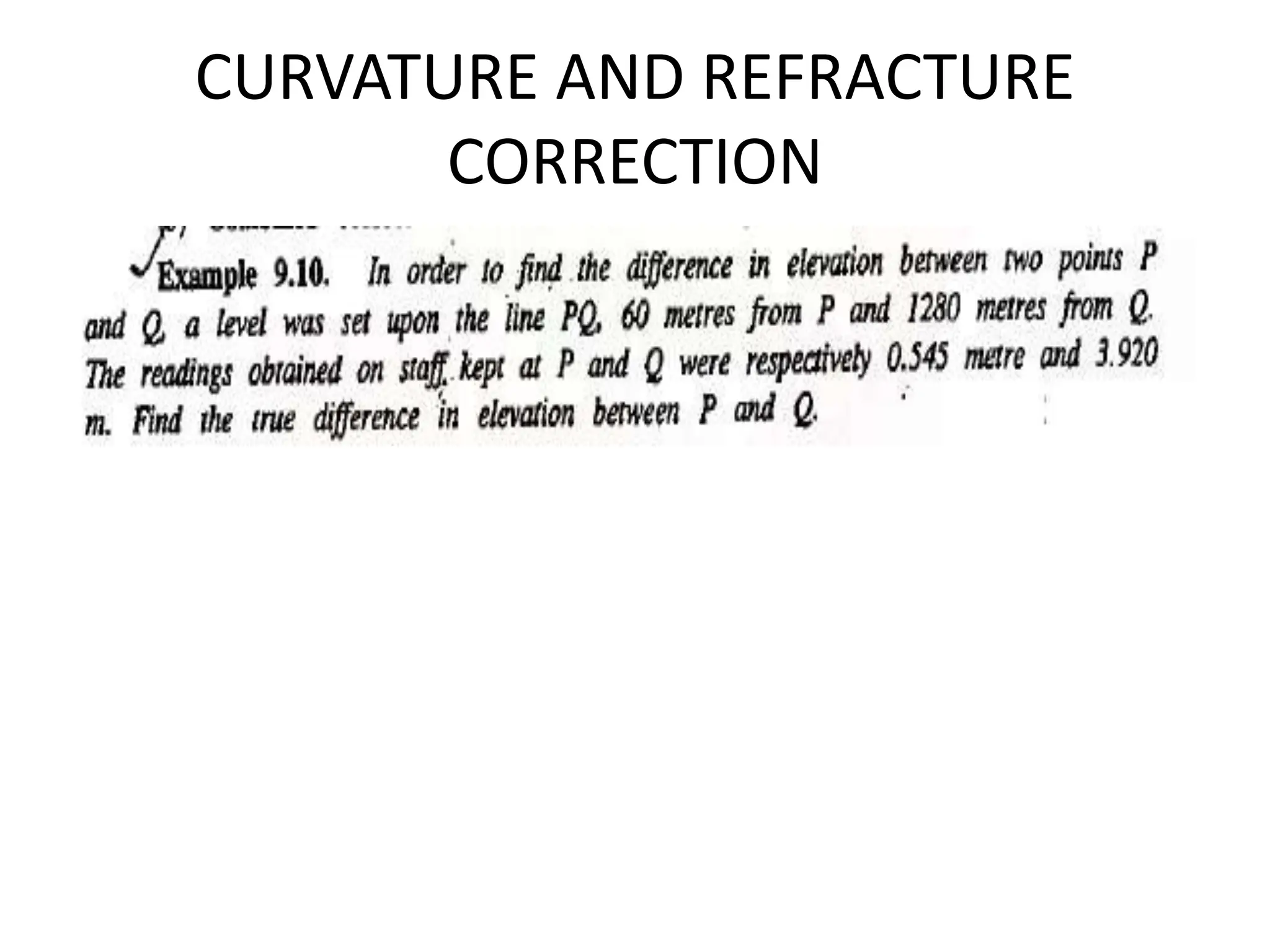 Levelling - Rise and fall - Height of instrument method | PPTX