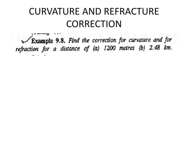 Levelling - Rise and fall - Height of instrument method | PPTX