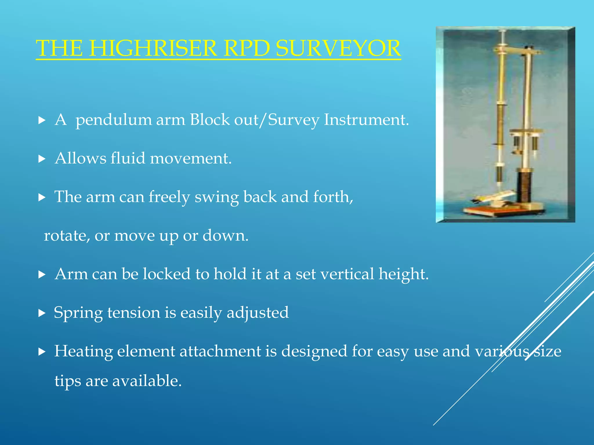 Surveyors and surveying in RPD | PPTX