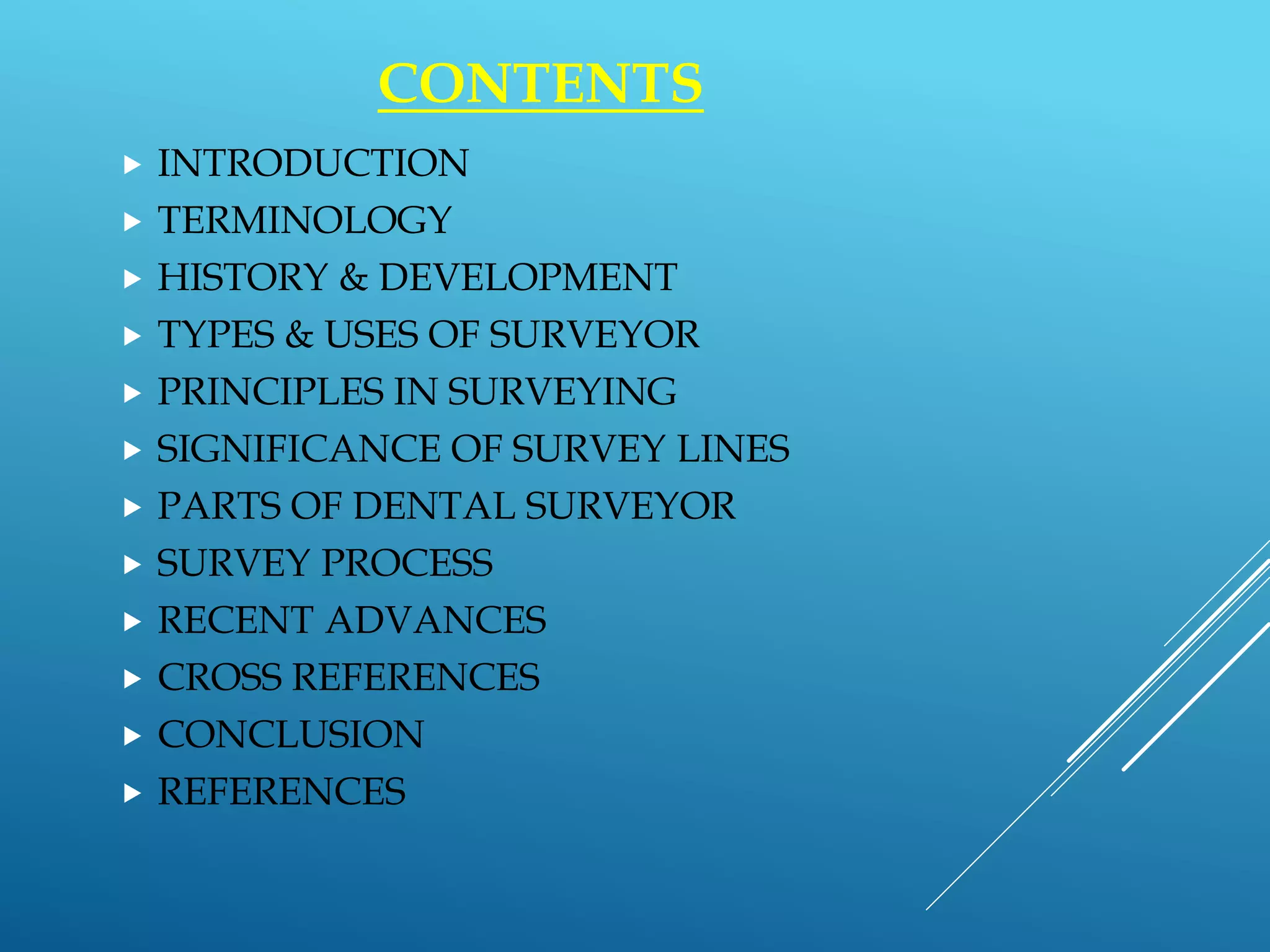 Surveyors and surveying in RPD | PPTX