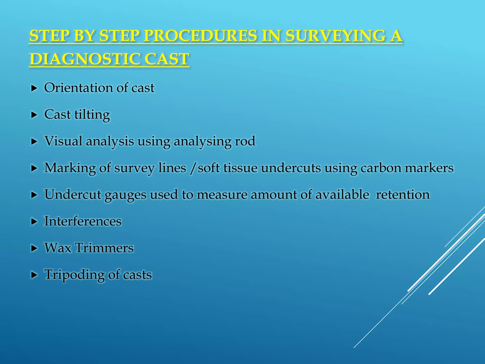 Surveyors and surveying in RPD | PPTX