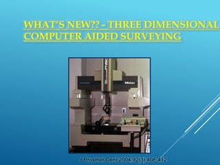 Surveyors and surveying in RPD | PPTX