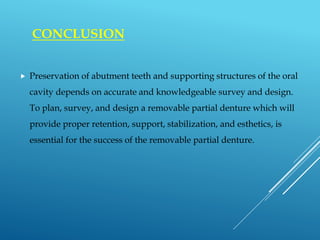 Surveyors and surveying in RPD | PPTX