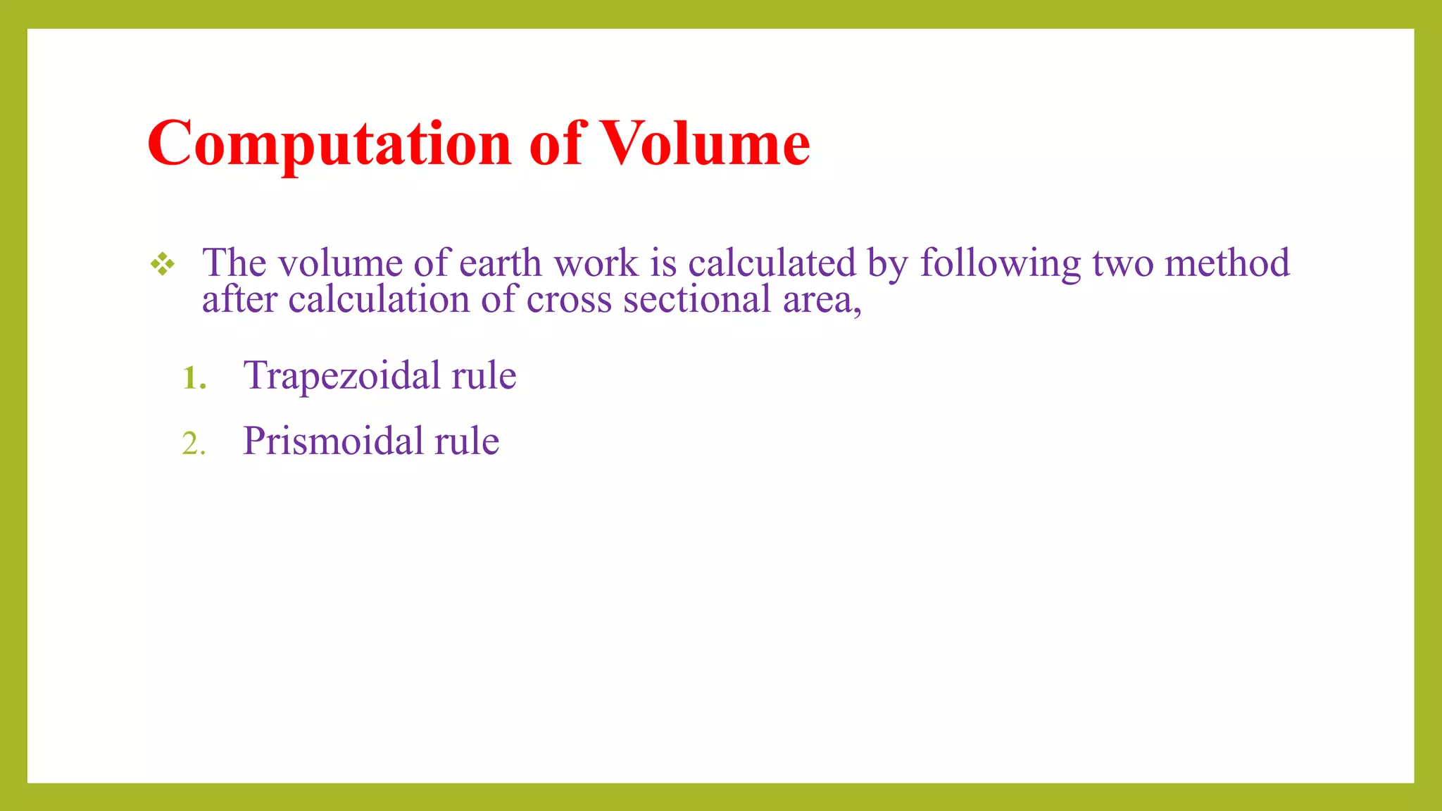 Computation of Area and volume | PPTX