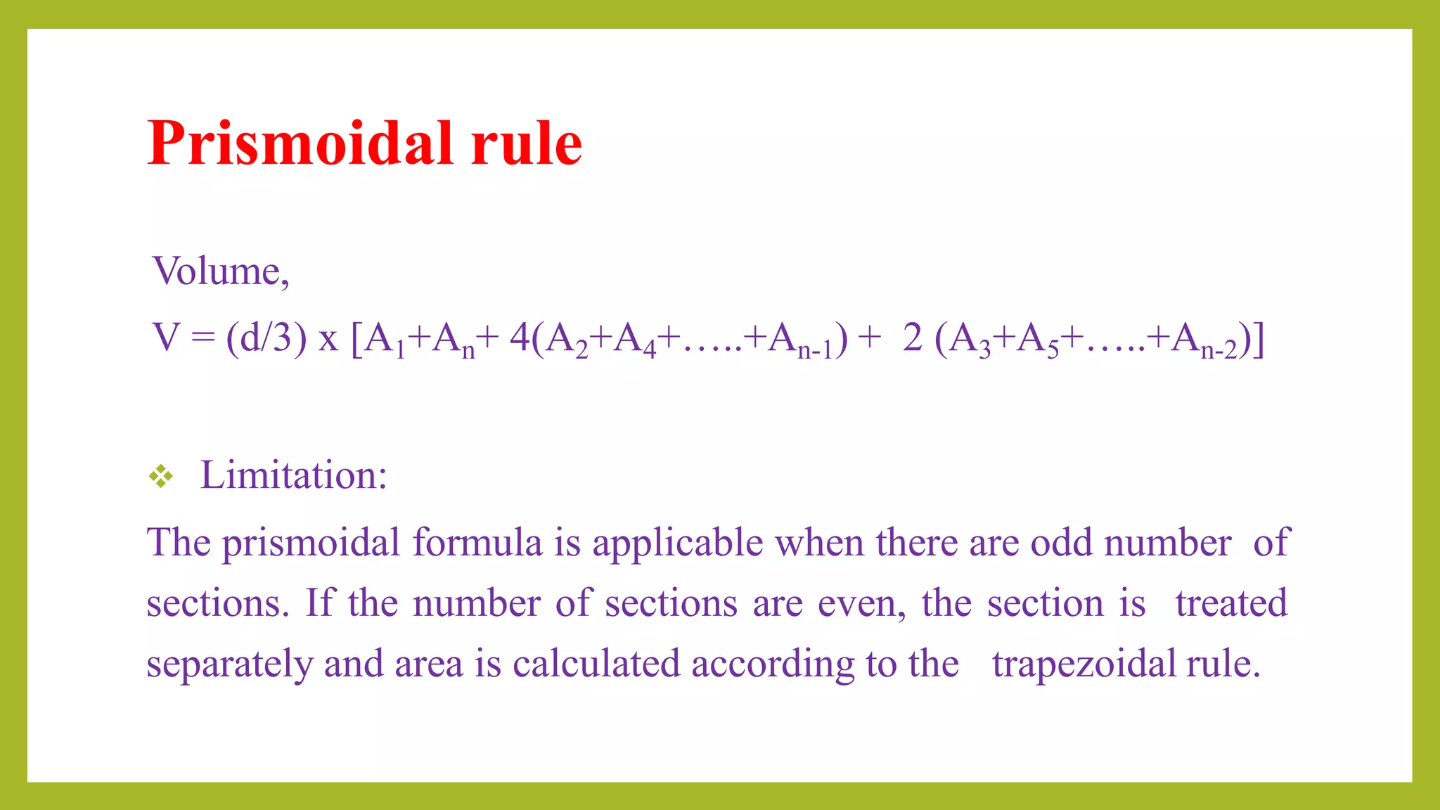 Computation of Area and volume | PPTX