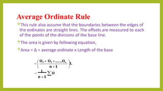 Computation of Area and volume | PPTX