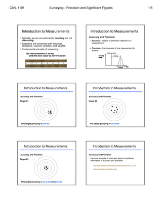 Surveying 3 precision | PDF