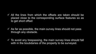 Surveying and levelling | PPTX