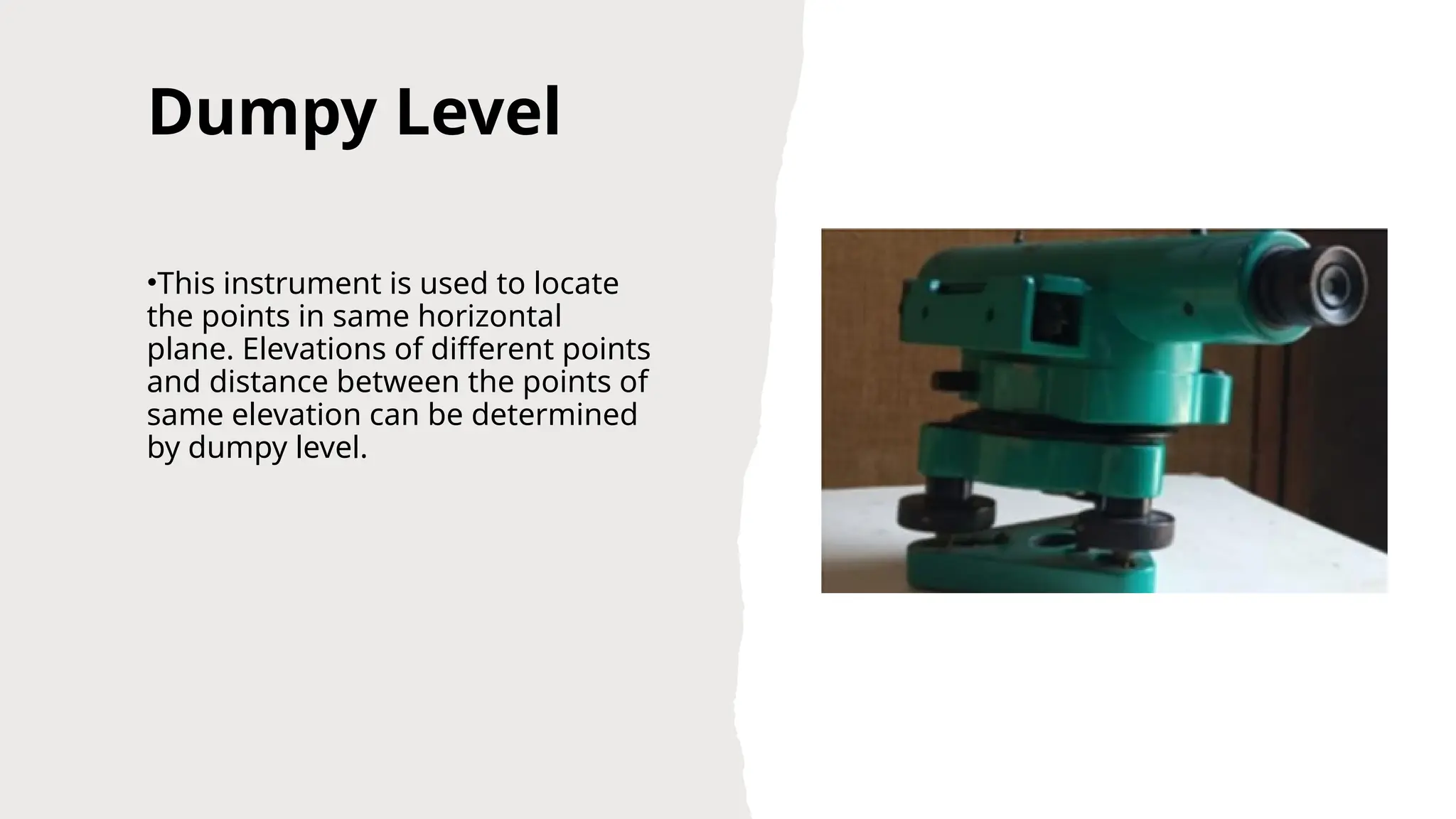 CEPT University | Surveying & Levelling Laboratory | PPTX