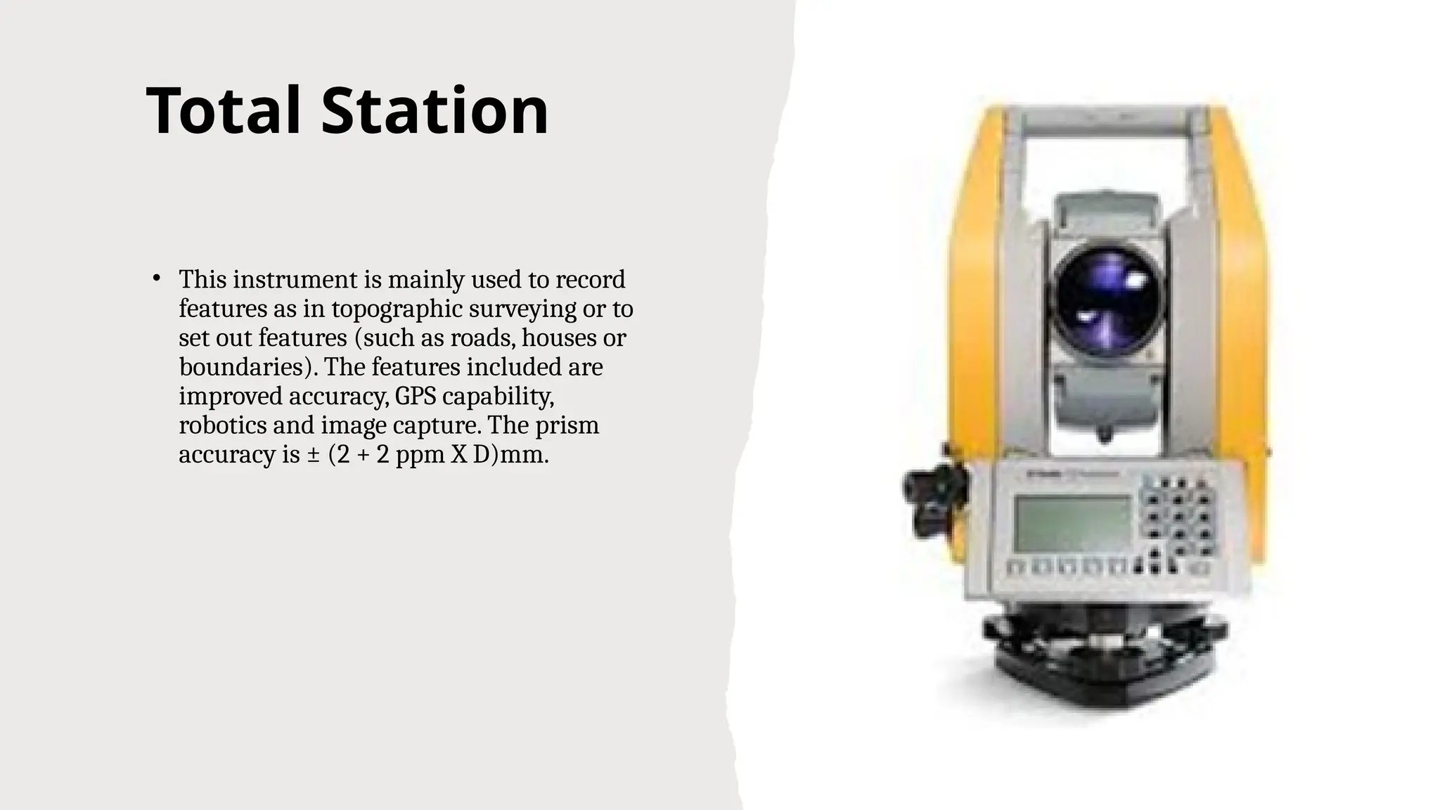 CEPT University | Surveying & Levelling Laboratory | PPTX