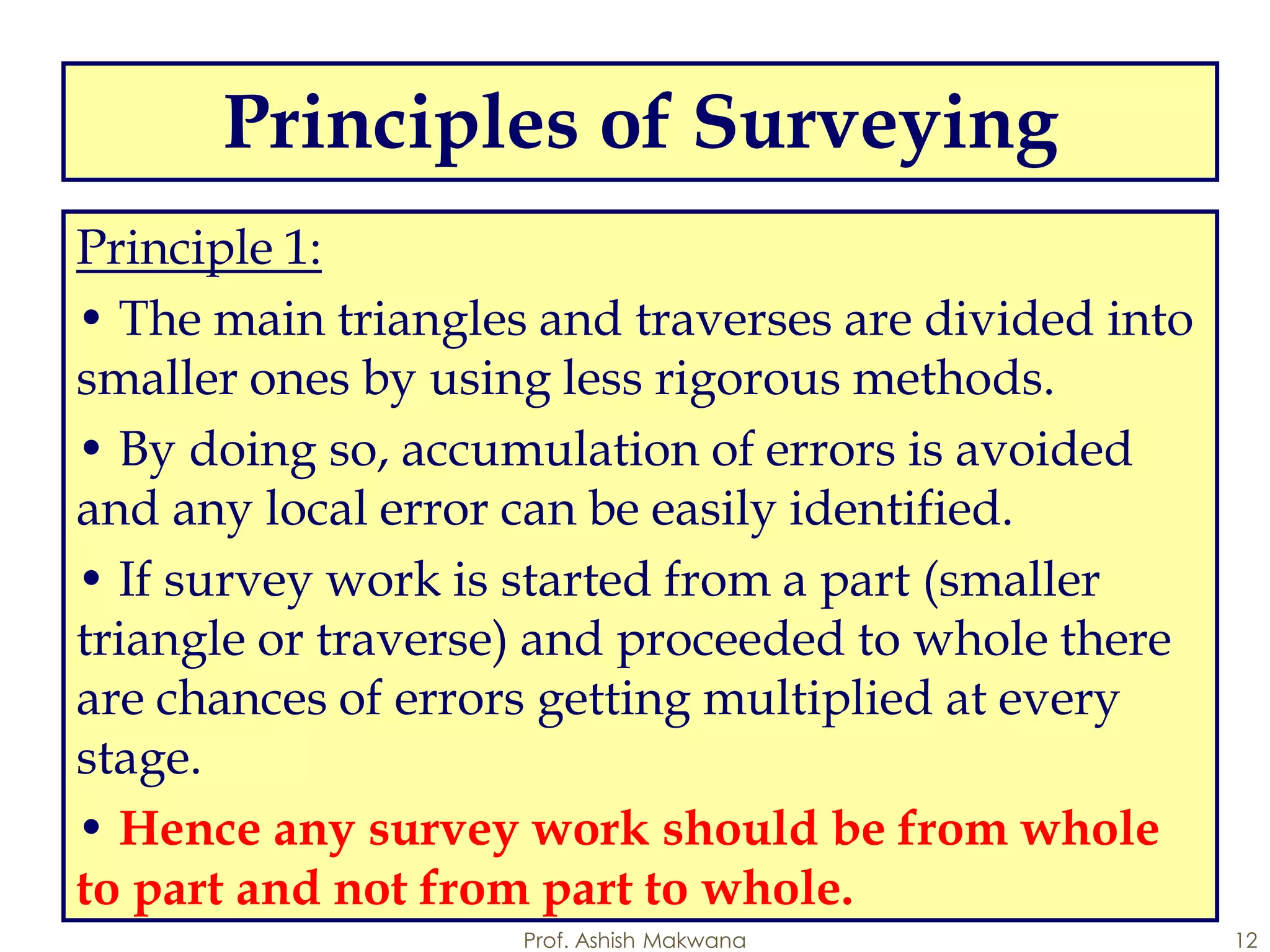 Surveying and scale_Surveying, Civil Engineering | PDF