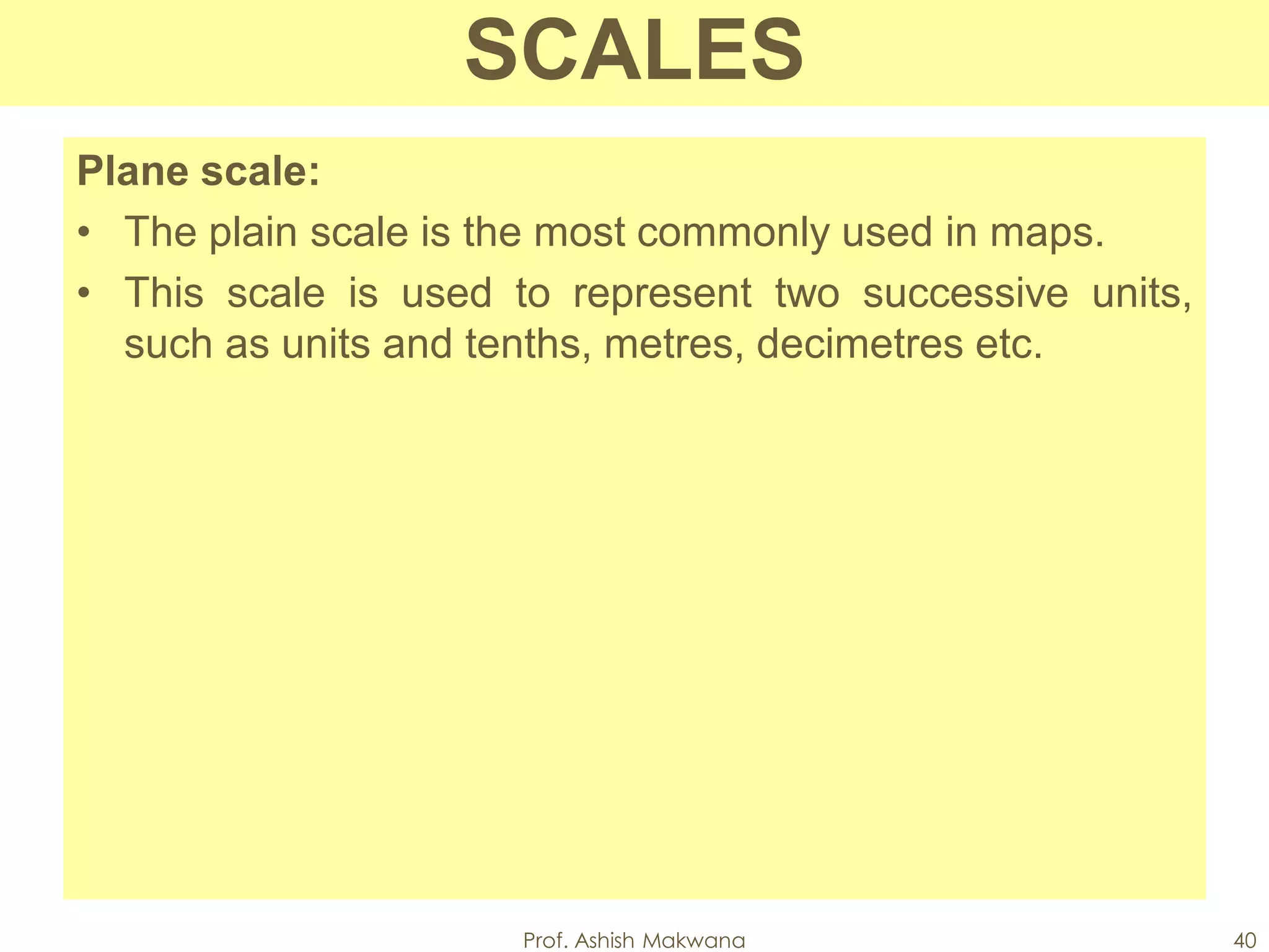 Surveying and scale_Surveying, Civil Engineering | PDF