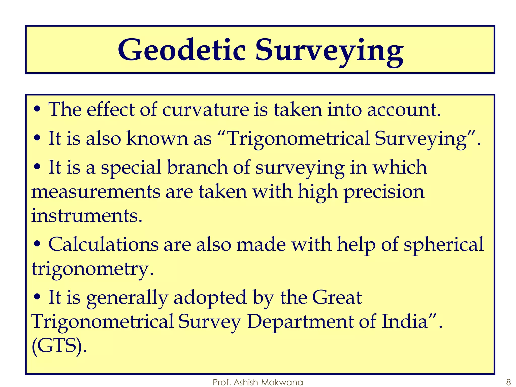 Surveying and scale_Surveying, Civil Engineering | PDF