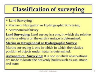 Surveying and scale_Surveying, Civil Engineering | PDF
