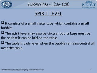 Surveying (CE3G) - Plane Table Surveying.ppt