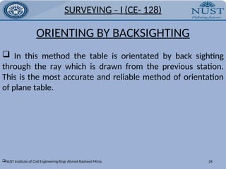 Surveying (CE3G) - Plane Table Surveying.ppt