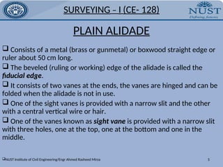 Surveying (CE3G) - Plane Table Surveying.ppt