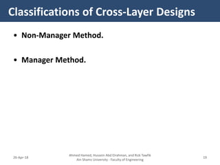 Surveying cross layer protocols in ws ns | PPTX