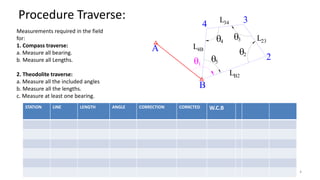 Traversing Practical part 1 | PDF