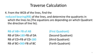 Traversing Practical part 1 | PDF