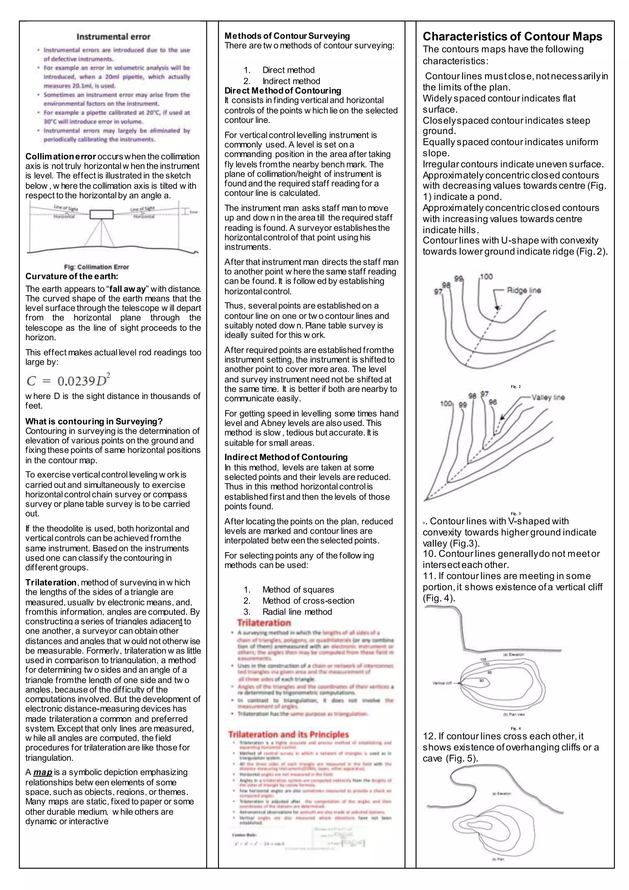 CE(PC)403 Surveying & Geomatics | DOCX