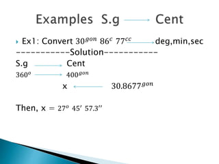 Surveying (geometrics) | PPT