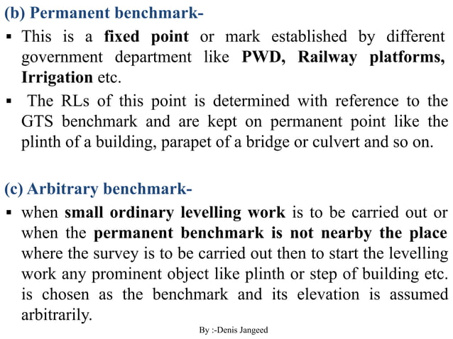 Surveying Levelling & Contouring Unit 2 Notes updating.pptx (1).pdf ...