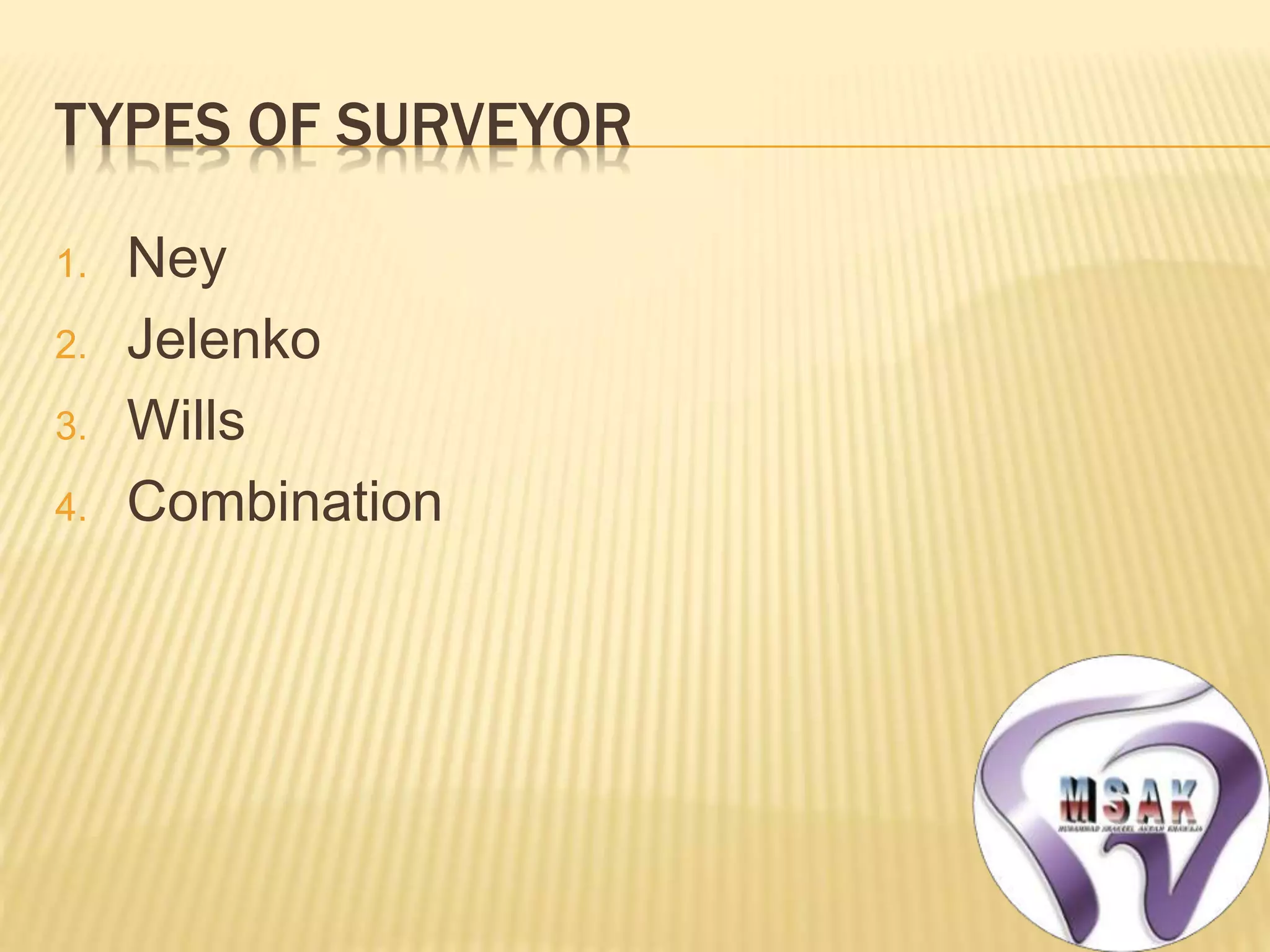Surveying of cast for rpd | PPTX