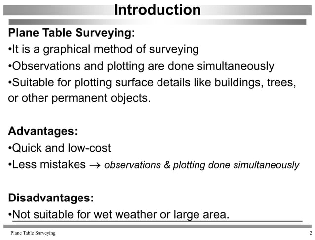 Surveying_Plane Table Practical.ppt