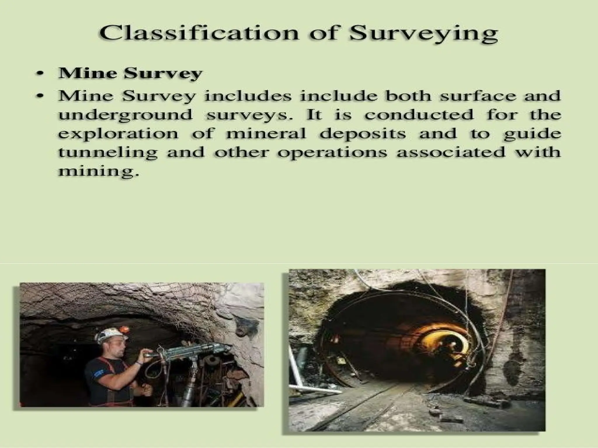 Surveying, types, classification PPT.pptx
