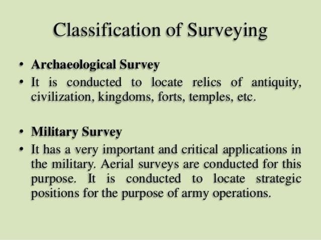 Surveying, types, classification PPT.pptx