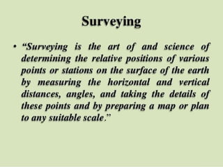 Surveying, types, classification PPT.pptx