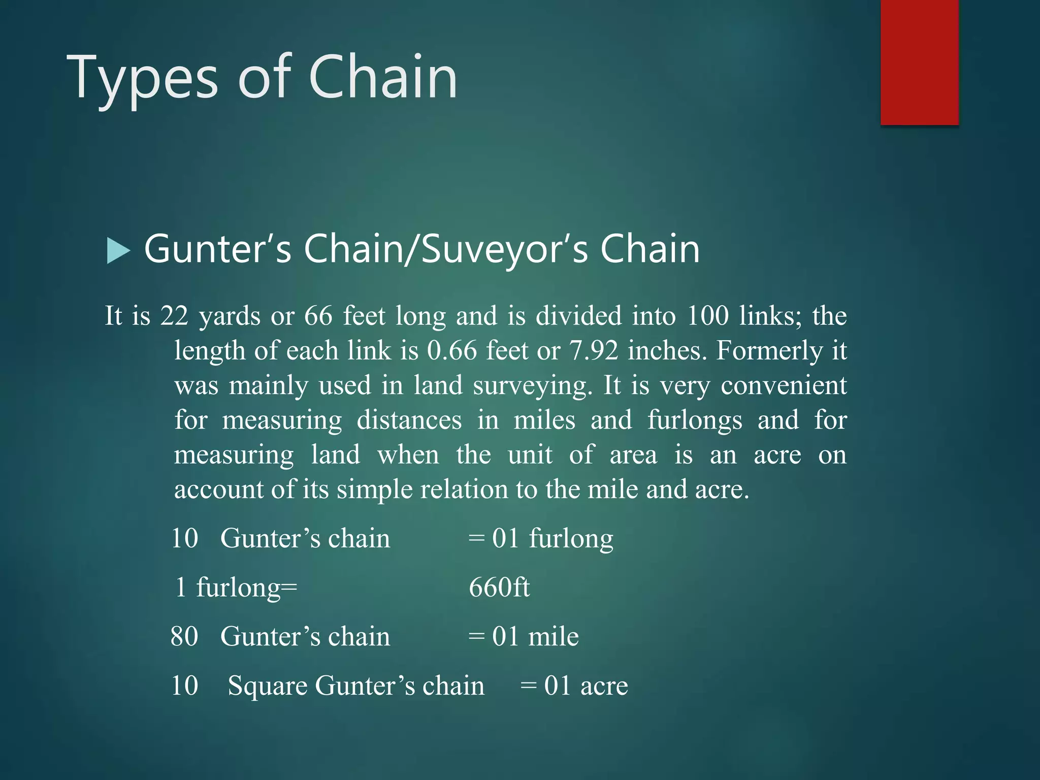 Surveying instruments with their uses | PPTX