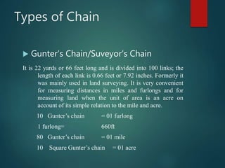 Surveying instruments with their uses | PPTX