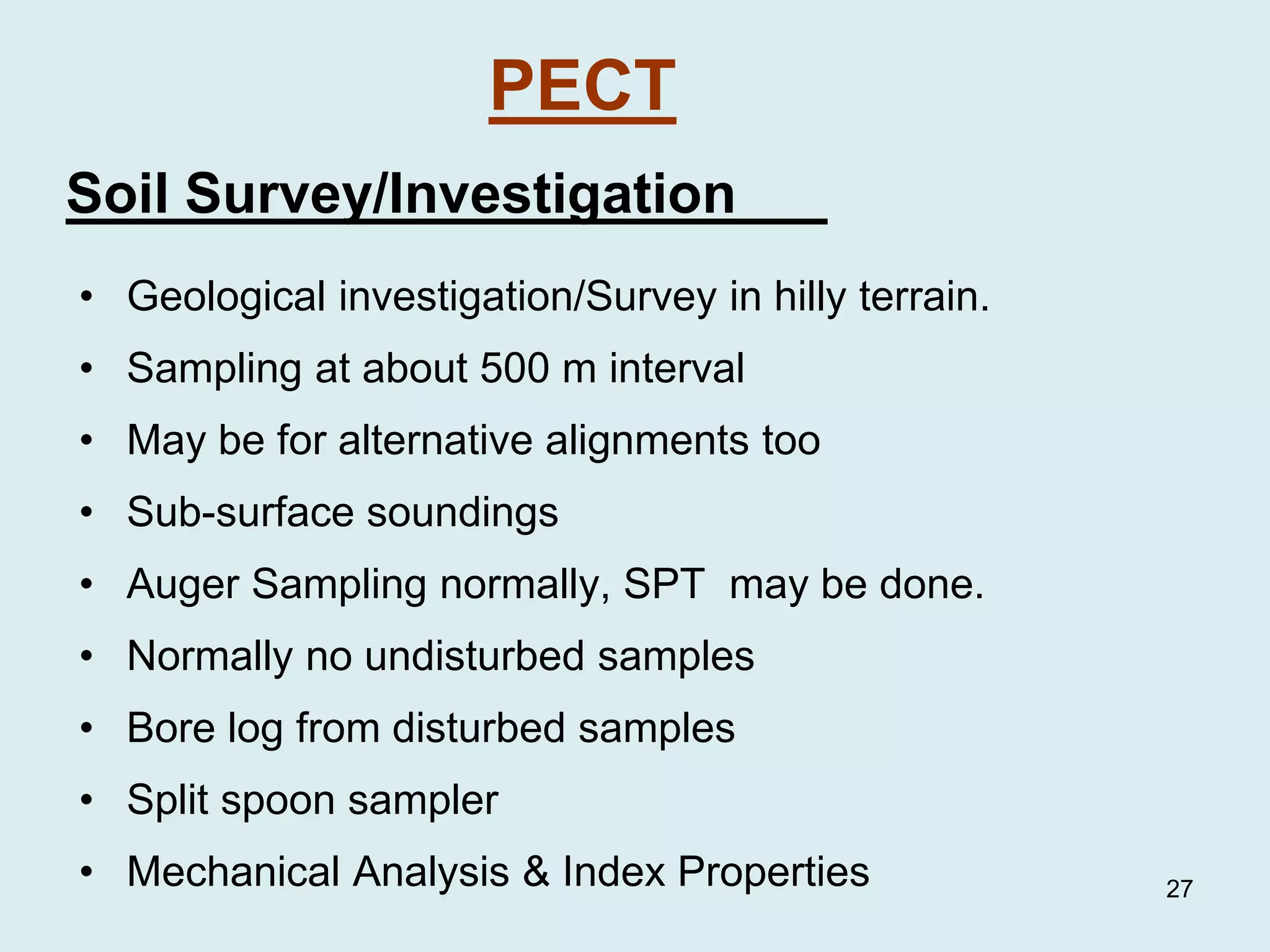 Indian Railways Surveying (RECT, PECT and FLS) | PPTX