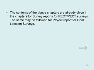 Indian Railways Surveying (RECT, PECT and FLS) | PPTX