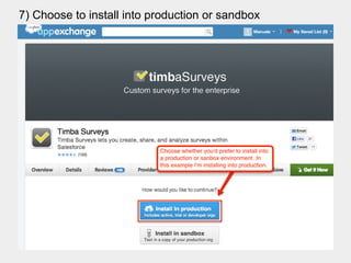 Survey installation | PDF