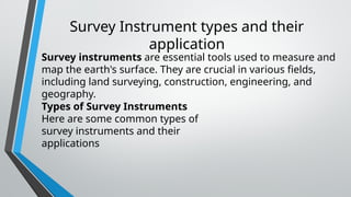 Survey_instrument,Distance_and_angle_measurement_and_Topograhpic_Survey ...