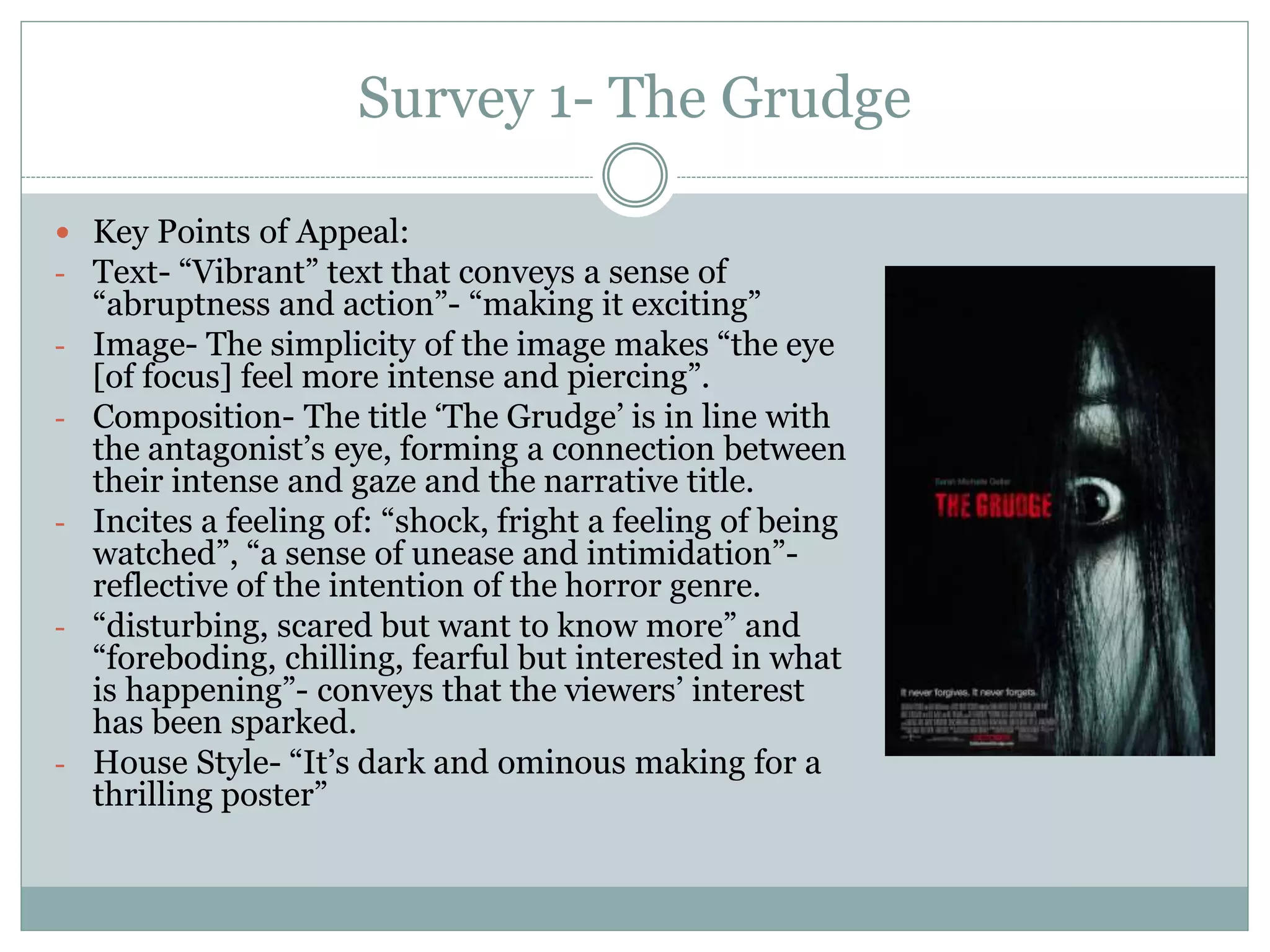 Survey Key Findings- Film Poster | PPT