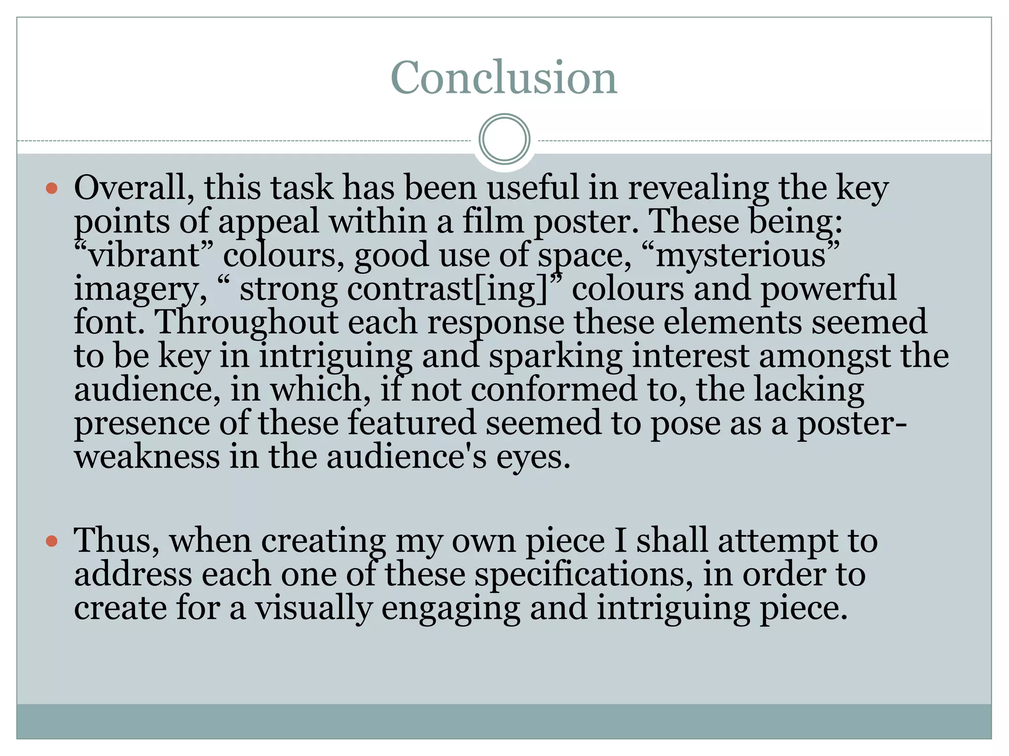 Survey Key Findings- Film Poster | PPT