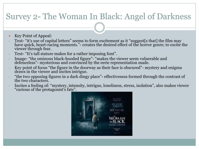 Survey Key Findings- Film Poster | PPT