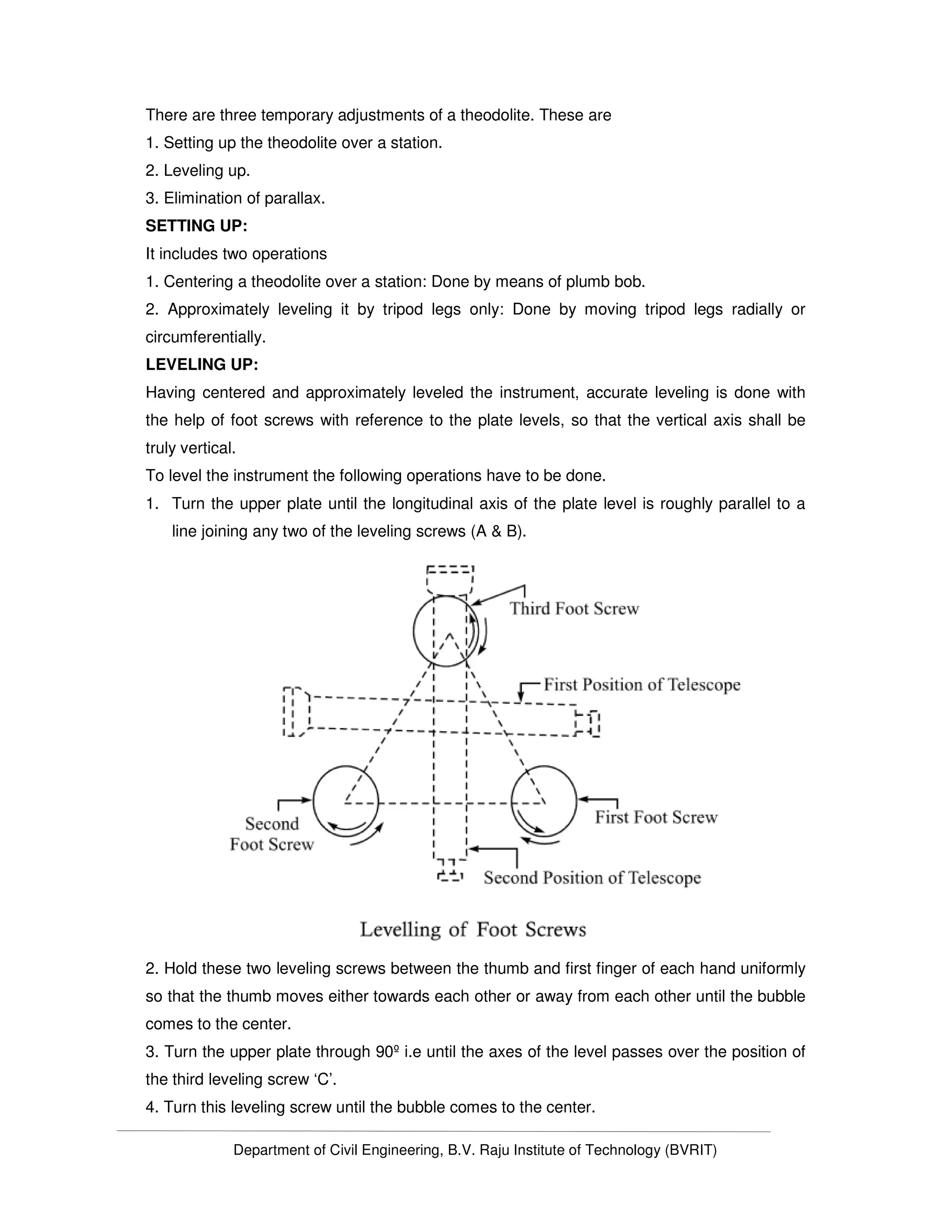Surveying Lab II Manual | PDF