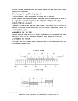 Surveying Lab II Manual | PDF