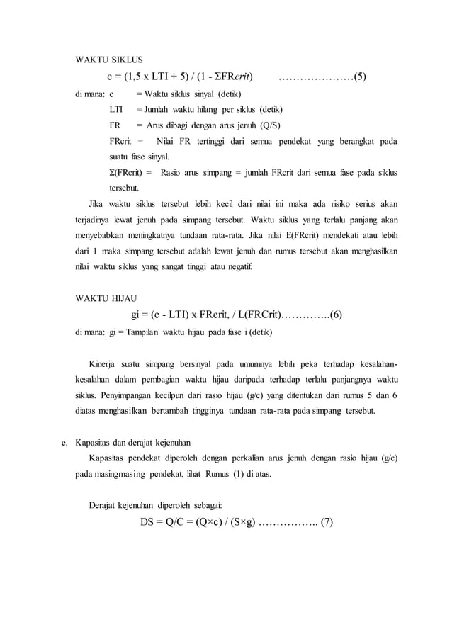 Survey lalu lintas kelompok 6 | DOCX