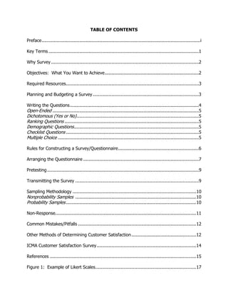 Survey manual | PDF