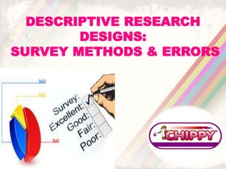 Survey method | PPT